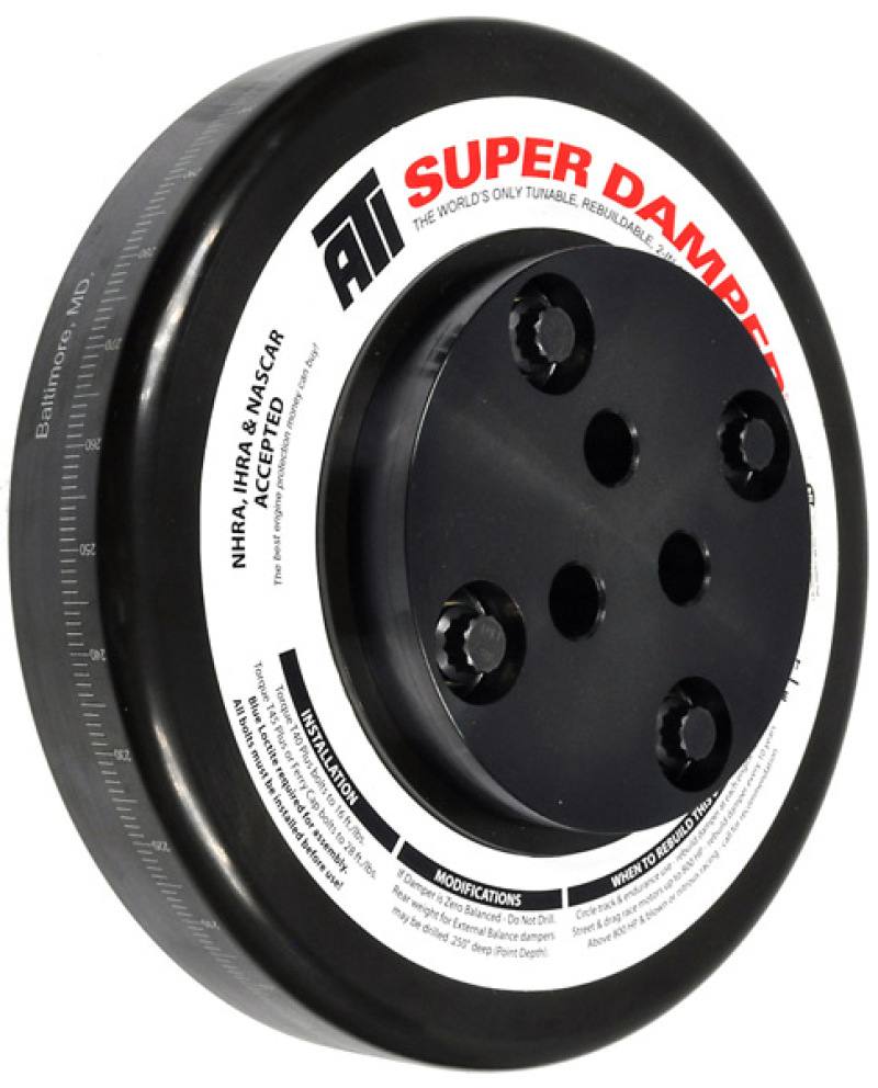 ATI Damper - 8.074in - Steel - Internonal 640 Diesel Tractor - 3 Ring ...