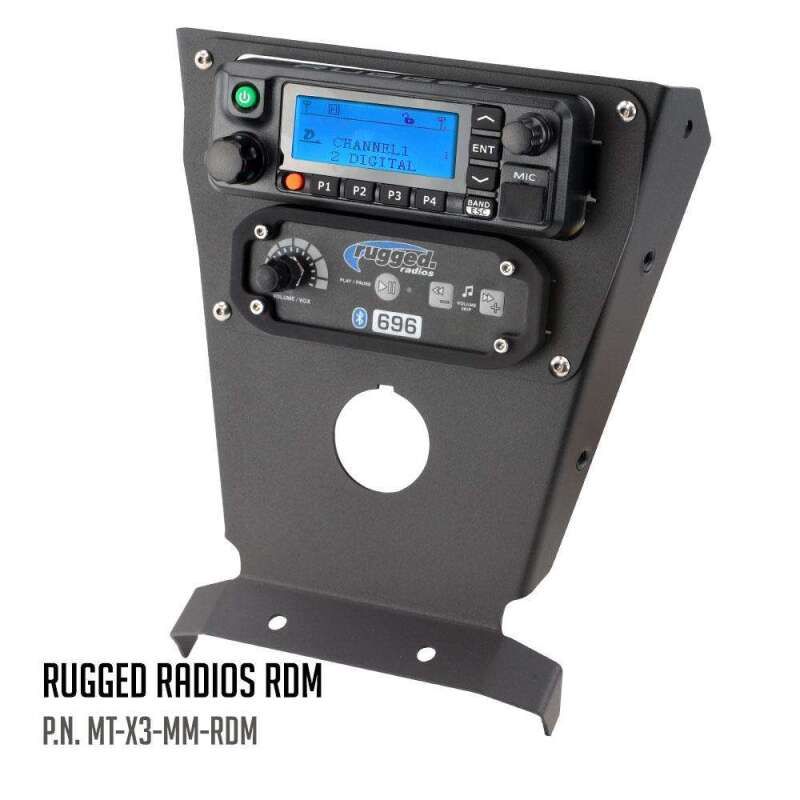 Rugged Radios Can-Am X3 Multi Mount Kit for Rugged UTV Intercoms and Radios Rugged RDM #MTX3MMRDM