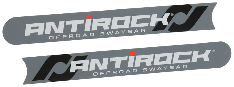 Rockjock Antirock Sway Bar Arm Stickers for Bent Arms Pair RJ-720301-101