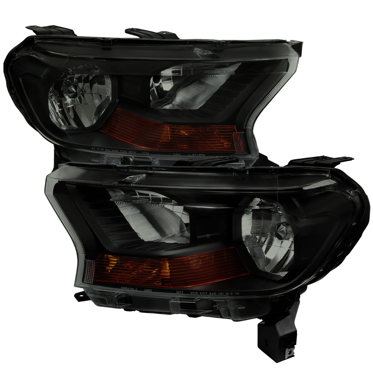 SPEC-D Tuning Ford Ranger Xl Xlt Models OE Style Halogen Headlights ...