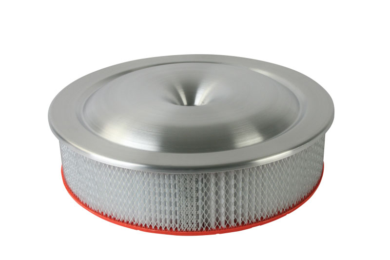 Moroso Low Profile Racing Air Cleaner - 16in x 4in Filter - Aluminum ...
