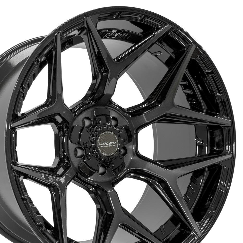 4Play Wheels 4PLAY Wheel 22 4PLAY GEN3 Wheel 4P06 Brushed Black 22x12 ...