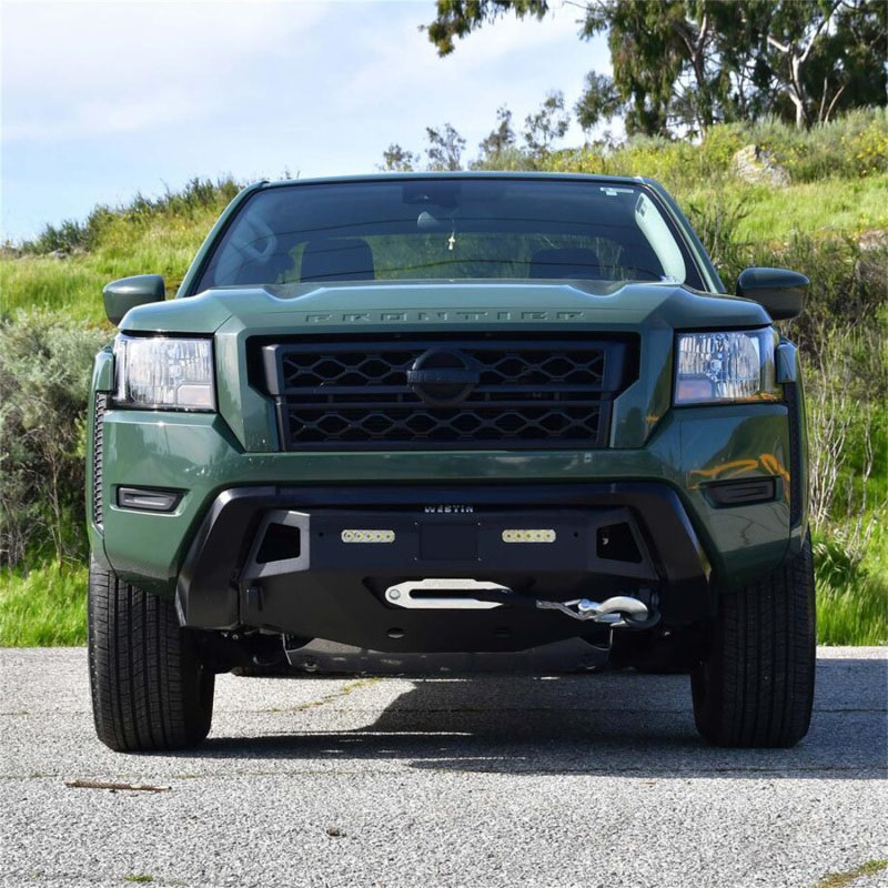 Westin 2022 Nissan Frontier Pro-Series Front Bumper - Textured Black ...