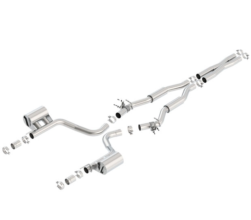 Borla Dodge Challenger Hellcat Cat-Back Exhaust with X-Pipe S-Type #140642