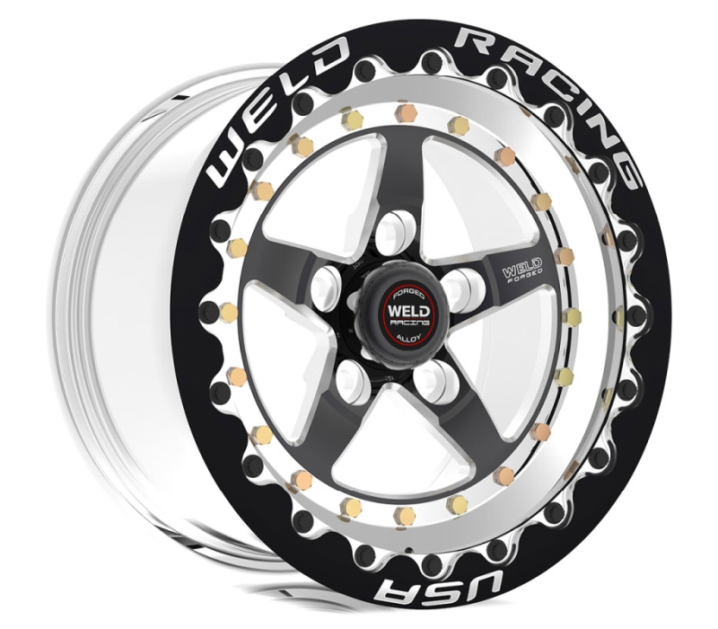 Weld Weldstar 15x10 / 5x120 BP / 7.5in. BS Black Wheel - Black Single ...