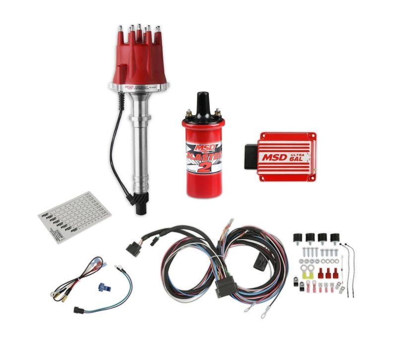 MSD Pro-Billet Ignition Bundle SBC/BBC | MSD 85551k | LMPerformance