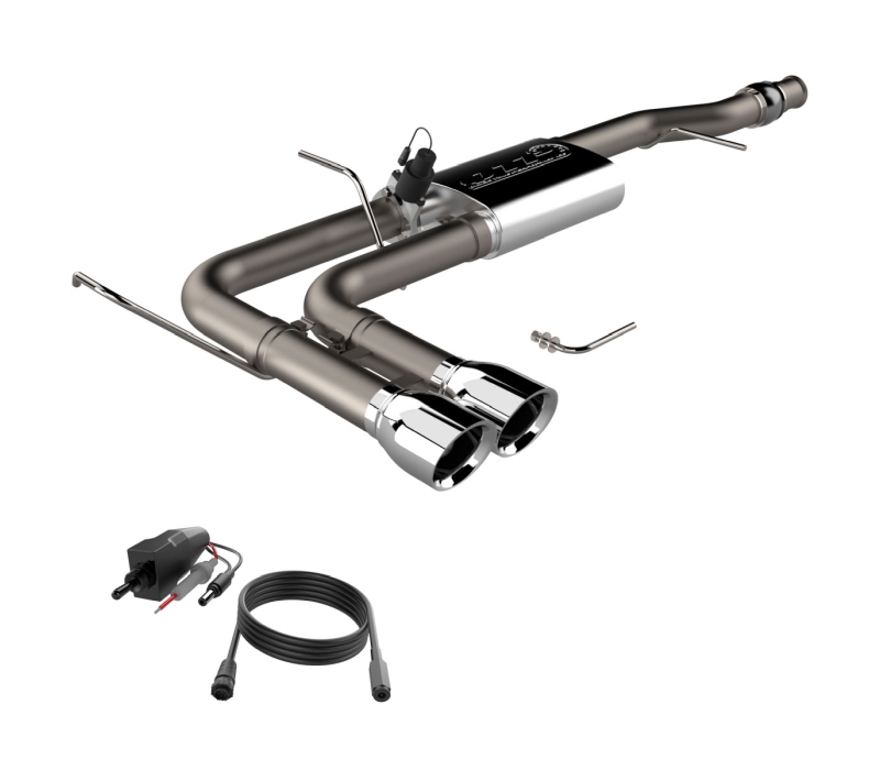 QTP Silverado 1500 Screamer Cat-Back Exhaust with Side Exit Polished ...