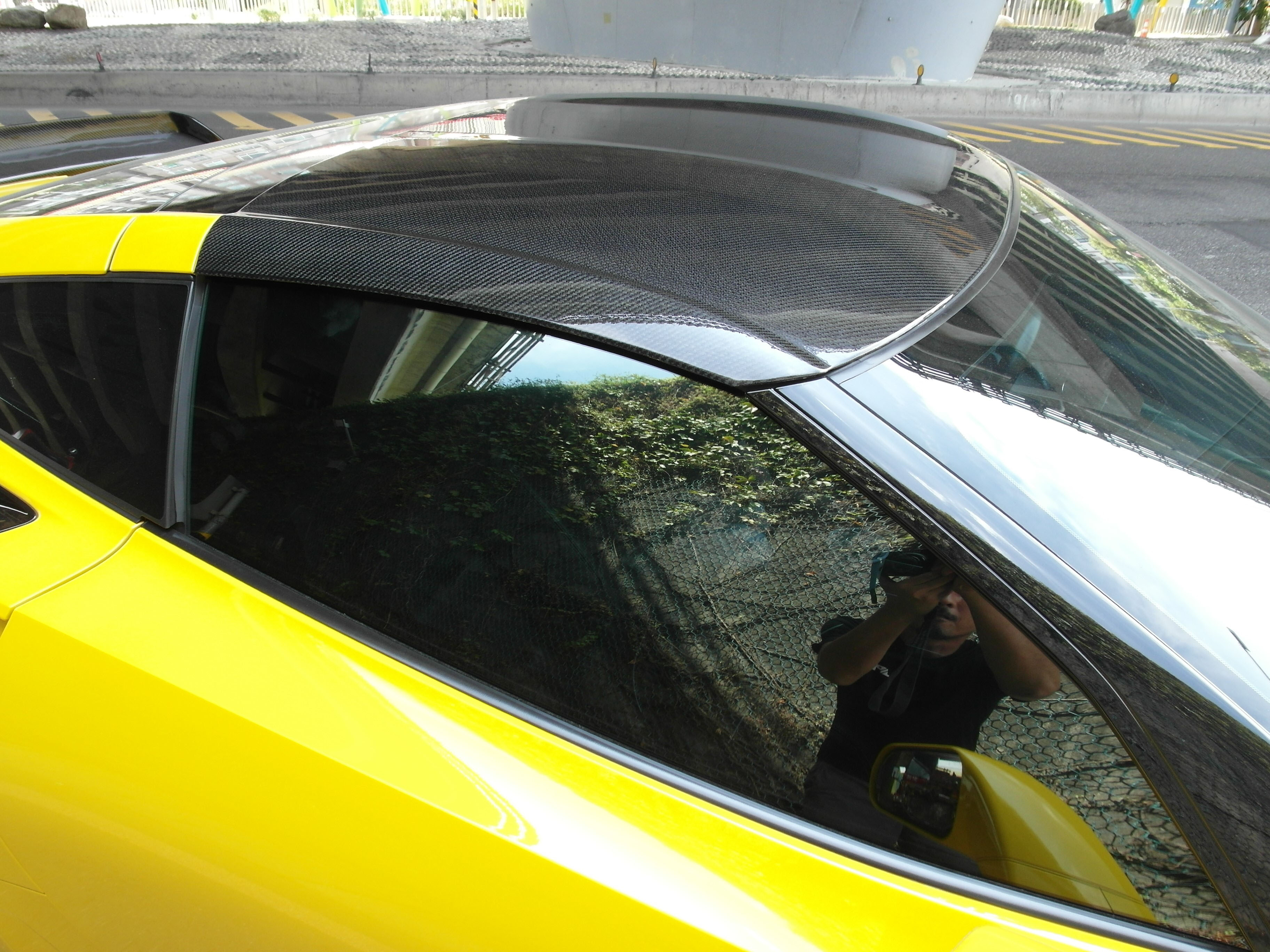 JPM Carbon 2014-19 Corvette C7 Z06 Stingray Carbon Fiber Roof Panel ...