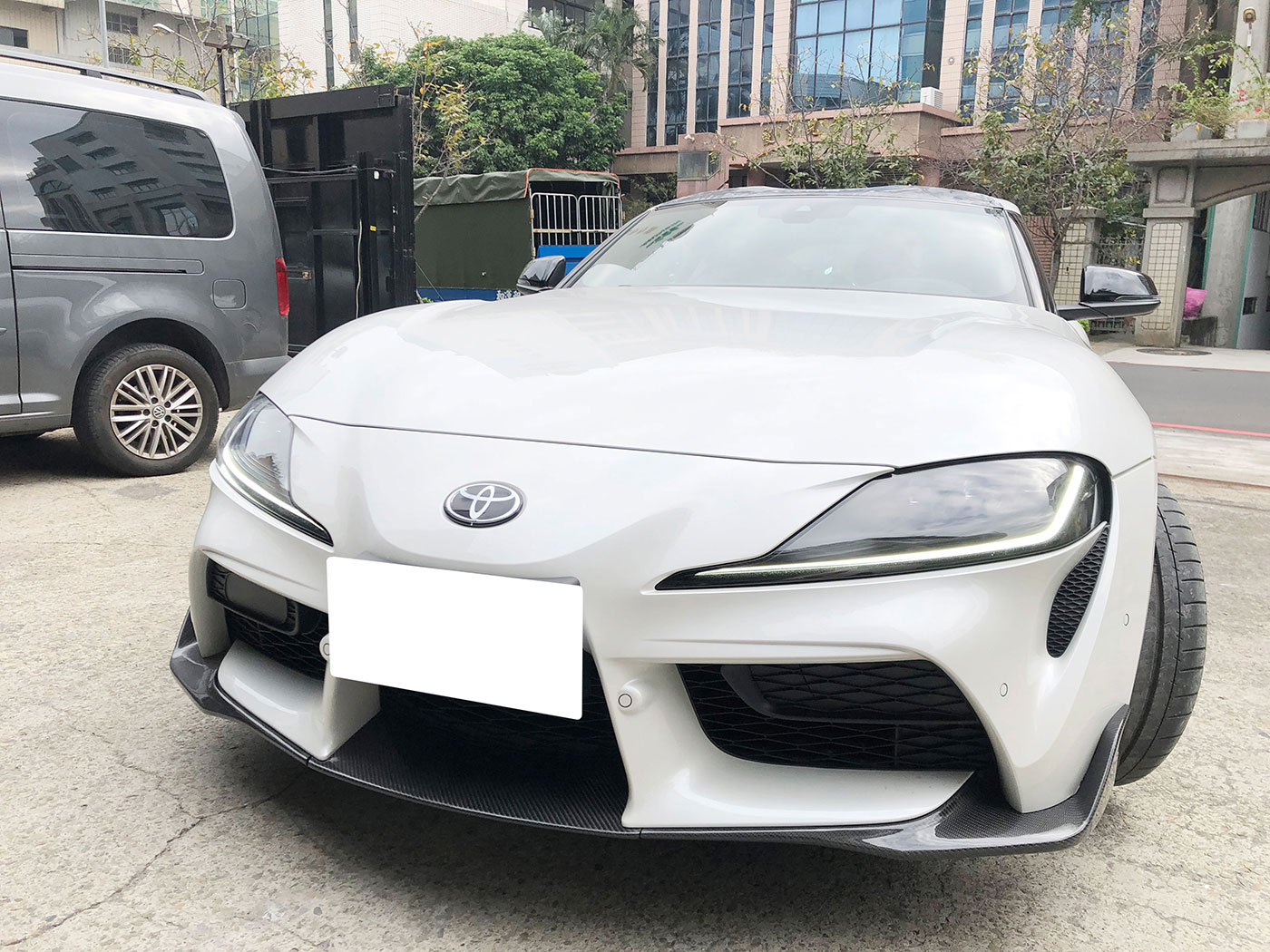 JPM Carbon OEM Style Carbon Fiber Front Bumper Replacement Lip for ...