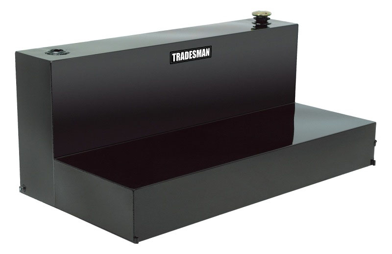 Tradesman Steel L-Shape Liquid Storage Tank (Full Size) - Black ...
