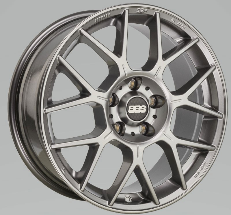 BBS XR 19x8.5 5x114.3 ET40 Platinum Gloss Wheel -82mm PFS/Clip Required #XR0206PG