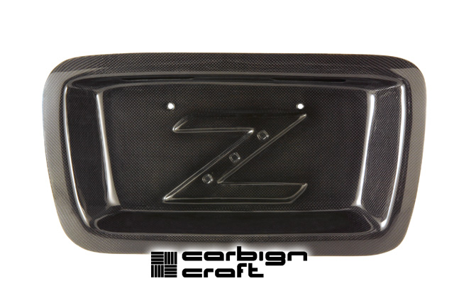 APR Performance Nissan 350z License Plate Backing Carbon Fiber CBX-350LIC