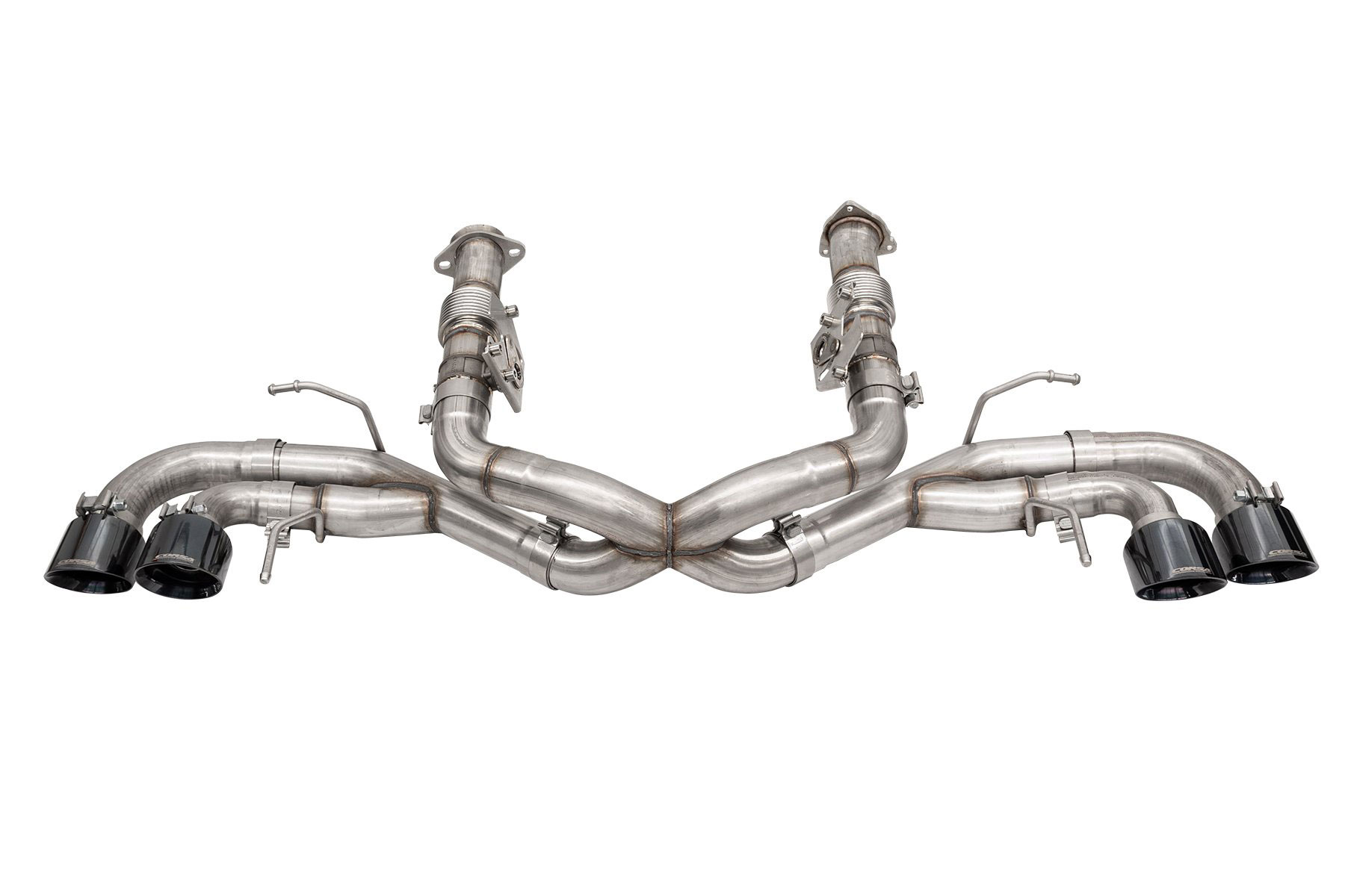 CORSA Performance Corsa 2020 Corvette C8 3in Xtreme Cat-Back Exhaust 4 ...