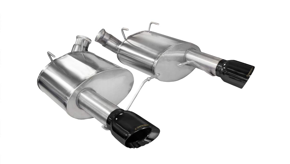 CORSA Performance CORSA Mustang Axle-Back Exhaust GT 5.0L V8 Sport - 3 Inch Axle-Back, Dual Rear ...