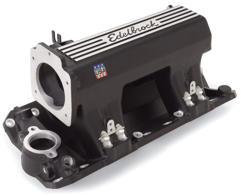 Edelbrock Manifold EFI Pro-Flo XT SB Chevy STD Heads w/ Black Finish #71373