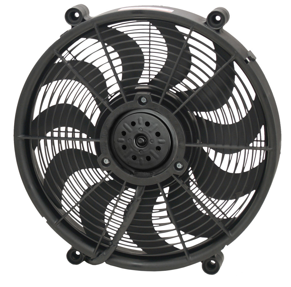 Derale 17in High Output Pusher/ Drop-in Electric Fan #16917