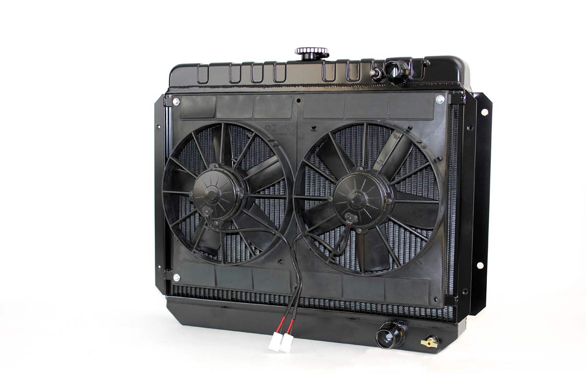 DeWitts LSX Conversion Radiator Full Size Impala SB / BB DF, Black Ice ...