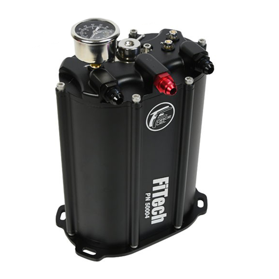 FiTECH FUEL INJECTION 340LPH Force Fuel System Black Finish | Fitech ...