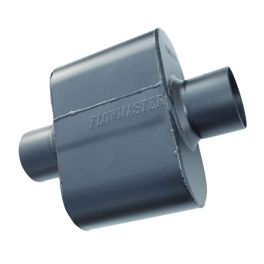 Flowmaster 842515 - Flowmaster Super 10 Muffler 409S - 2.50 Center In / 2.50 Center Out ...