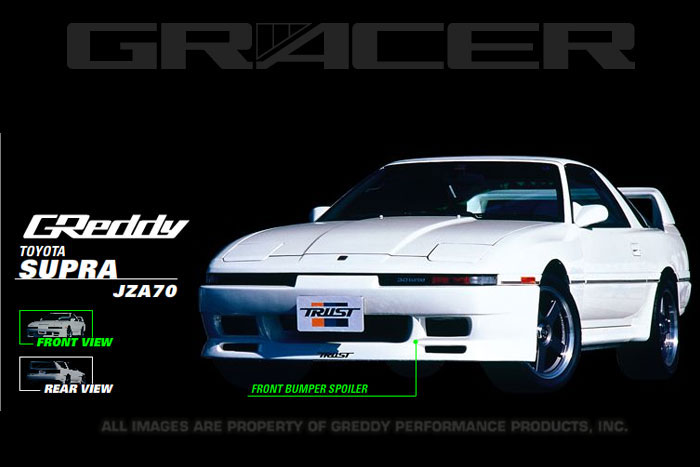 GReddy 87-92 Toyota Supra Gracer Front Facia **SPECIAL ORDER** #17010011