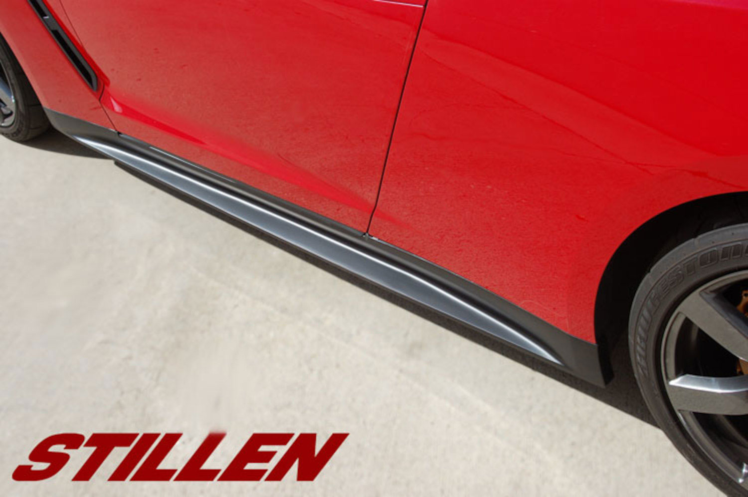 STILLEN Front Lip Spoiler 09-11 Nissan Gt-R - Oem Fascia | Stillen ...