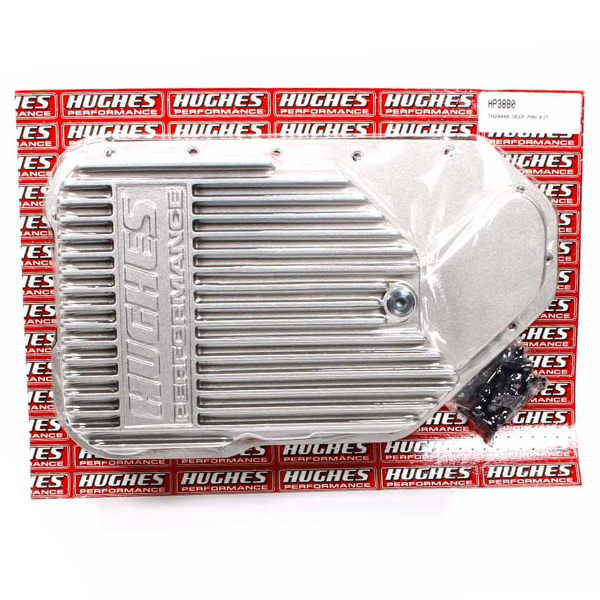 HUGHES PERFORMANCE Aluminum Trans Pan Deep GM TH200R4 | Hughes ...