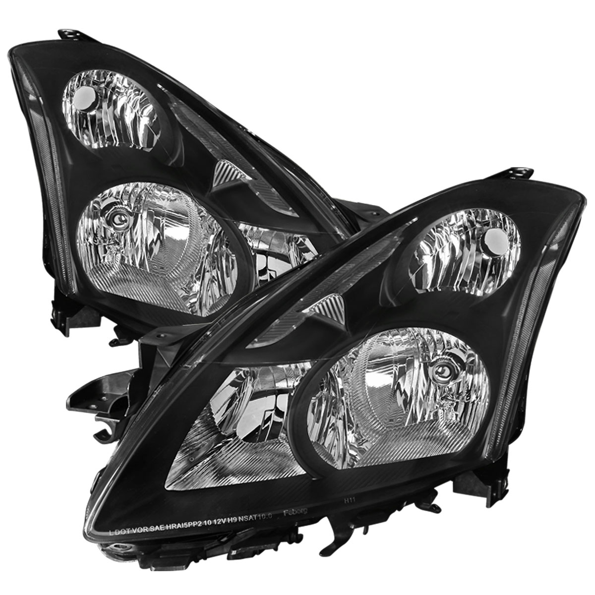 SPEC-D Tuning Nissan Altima Headlights - Black | Spec-D Tuning lh ...