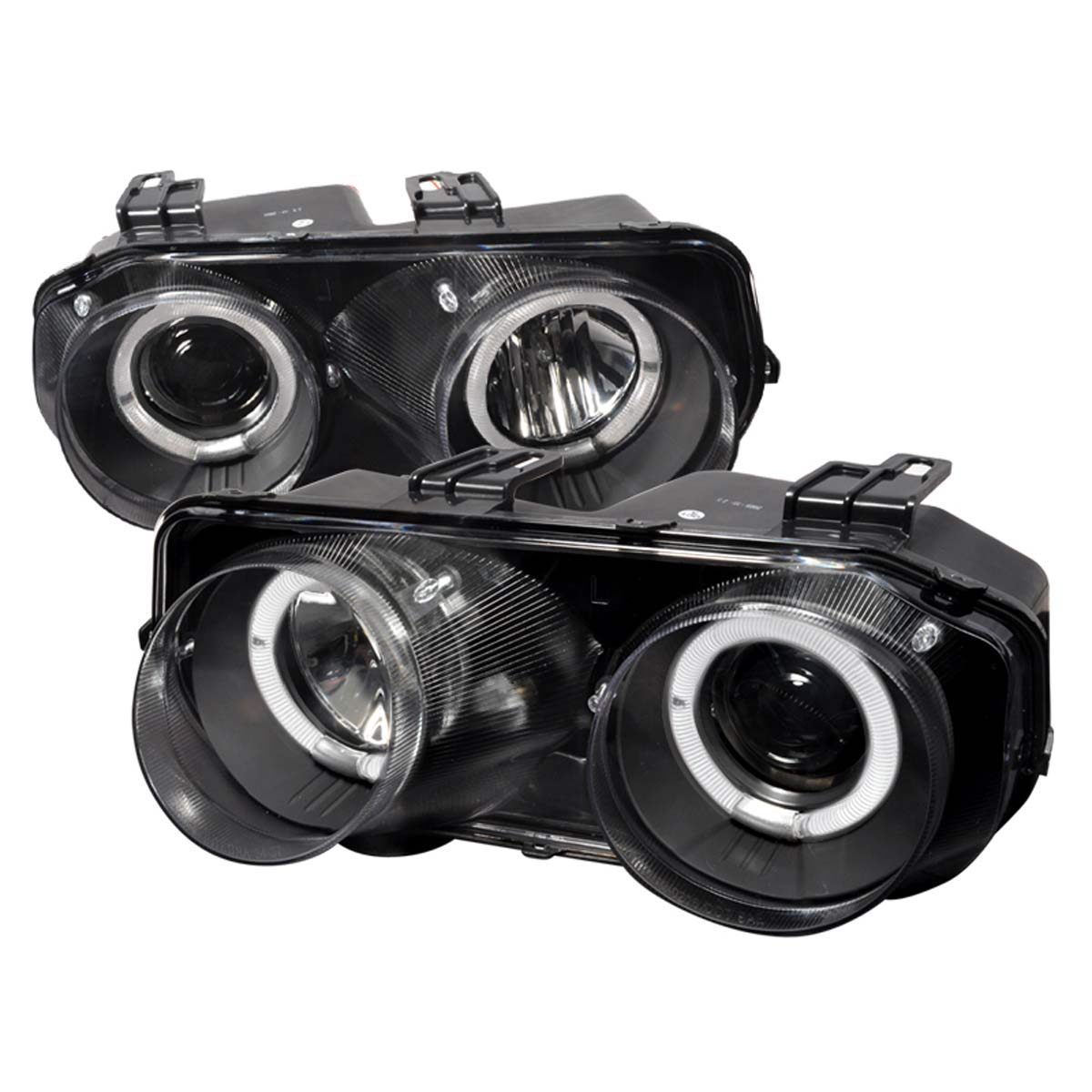 Spec-D Tuning Acura Integra 2/4 Doors Dual Halo Projector Headlights ...