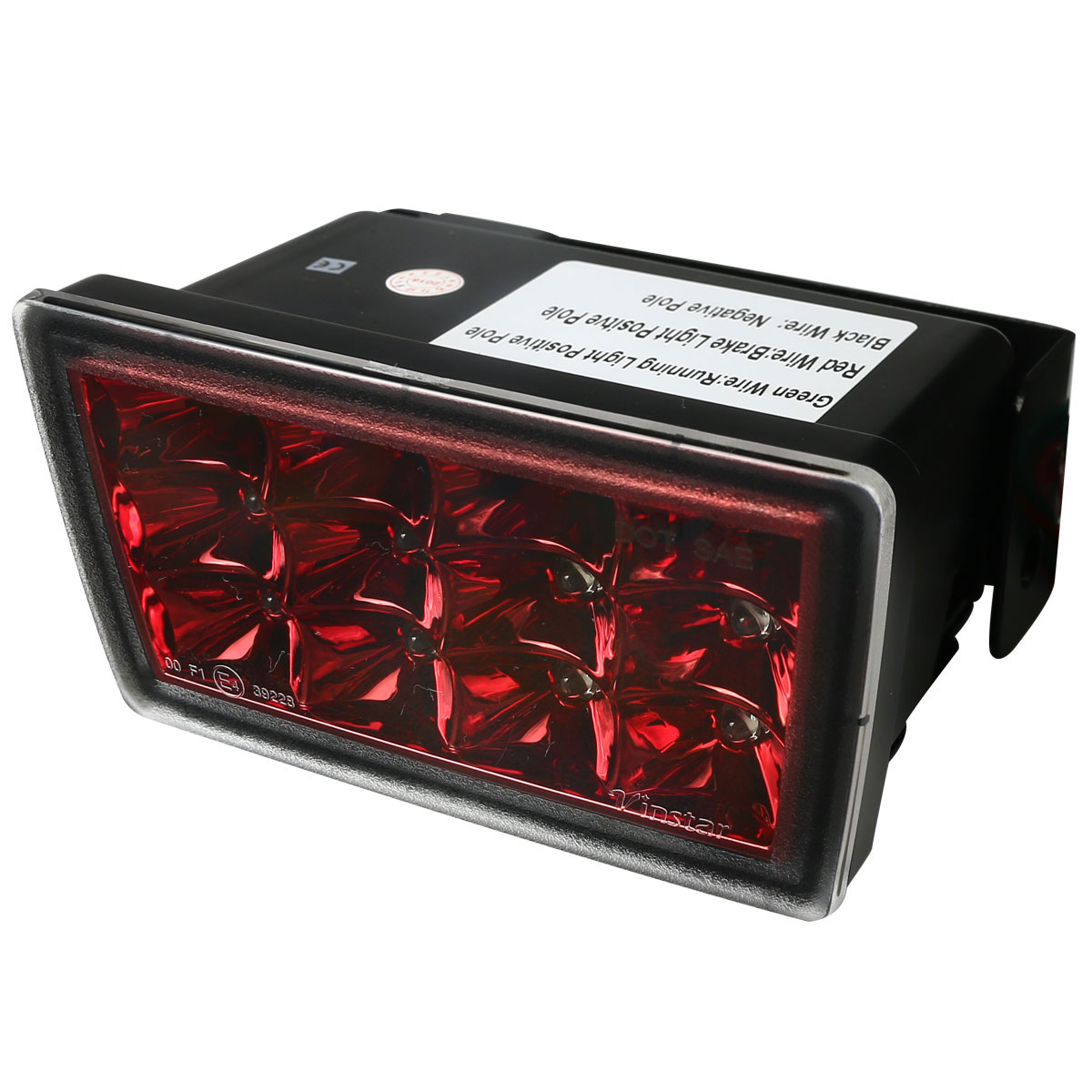 SPEC-D Tuning Subaru WRX LED 4Th Brake Light - Red | Spec-D Tuning lt ...