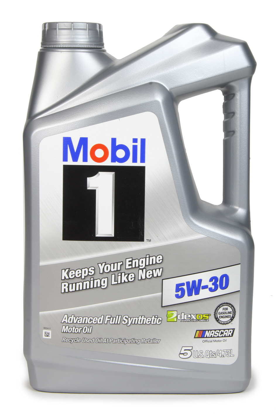 Mobil 1 5w30 Synthetic Oil 5 Qt. Bottle Dexos - MOB124317-1