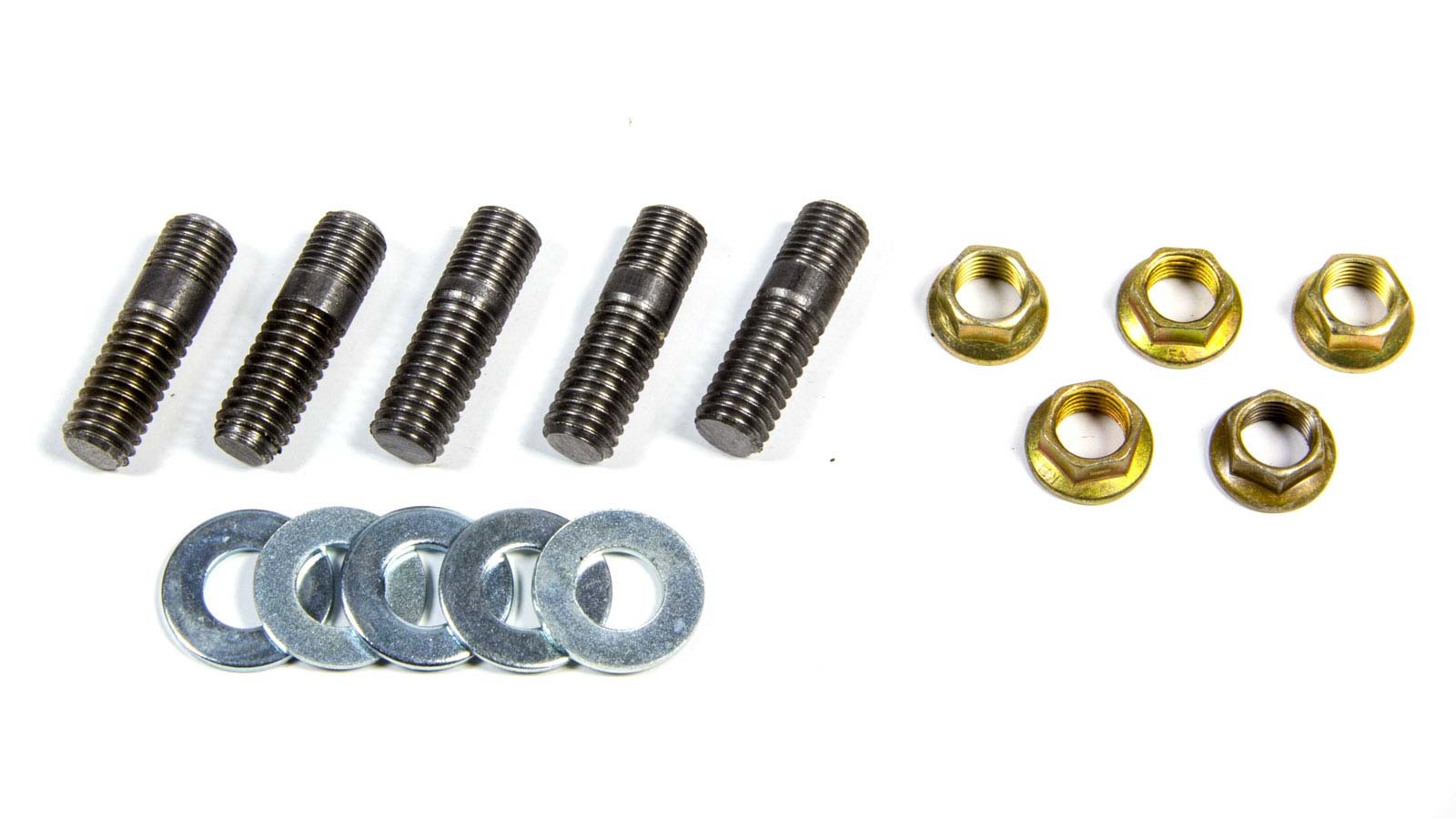 Weld Spindle Mount Rotor Stud Kit (5) Studs / (5) Jet Nuts / (5 ...